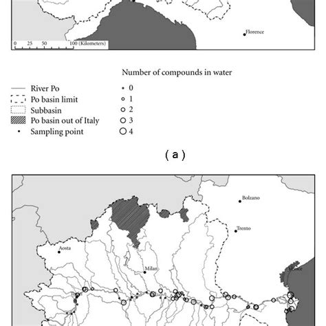 Number Of Compounds Detected In Water A And Sediment B Samples Download Scientific Diagram