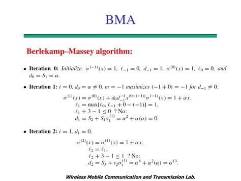 Ppt The Theory And Technology Of Error Control Coding Powerpoint