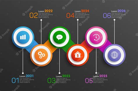 Premium Vector Timeline Infographic Template Design
