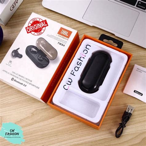 Jual Origin JBL TWS 4 EARPHONE WIRELESS HEADSET BLUETOOTH JBL TWS 4 HANDSFREE BLUETOOTH JBL