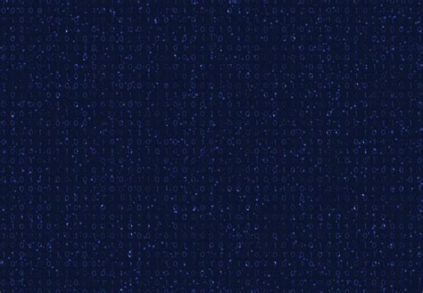Premium Vector Streaming Binary Code Background Vector Illustration