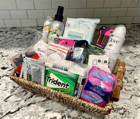 Girl Bathroom Basket Wedding