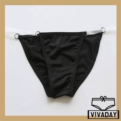 여자 수영복팬티 반투명스트랩 이너웨어 끈팬티 속옷