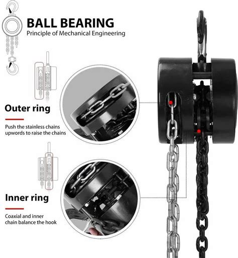 Chain Block With Bearing Black Series At ₹ 3100 Piece Thane Id