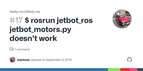 Rosrun Jetbot Ros Jetbot Motors Py Doesn T Work Issue Dusty Nv Jetbot Ros GitHub