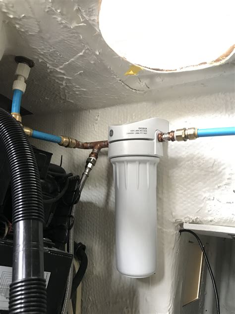 DIY Install Of Water Filter For Ice Maker Rinker Boat Company