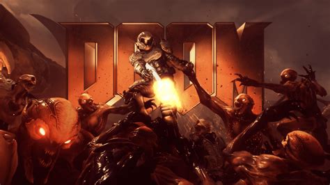 Обои на рабочий стол Doom Eternal