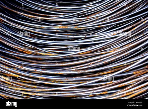 Coil Of Wire Stock Photo Alamy