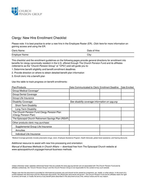Free Printable New Hire Checklist Templates Pdf Excel Word