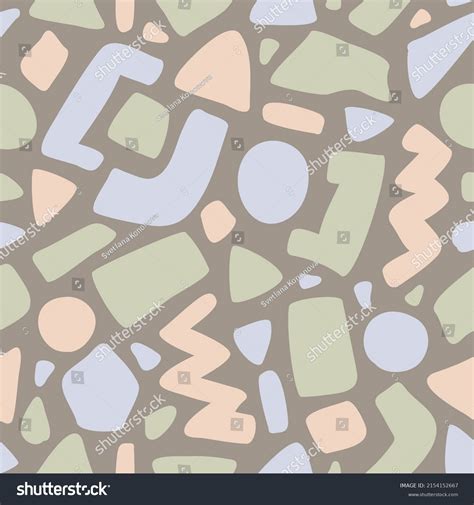 Abstract Geometric Texture Seamless Vector Pattern Stock Vector Royalty Free 2154152667