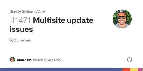 Multisite Update Issues · Issue 1471 · Gravitykitgravityview · Github