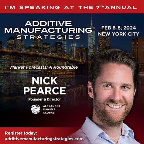 Nick Pearce On Linkedin Newyork Additivemanufacturing