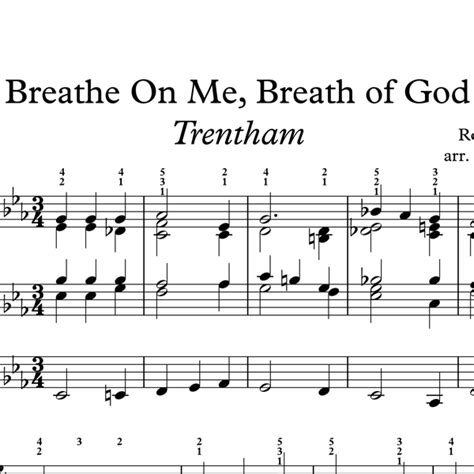 Sheet Music “trentham” Reharmonization Sean Jackson Official Website