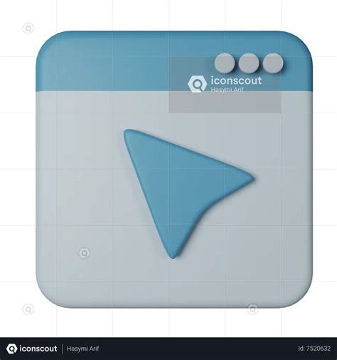 browser 3d icon download in png obj or blend format