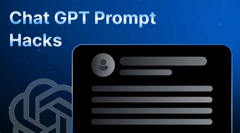 Chatgpt Prompt Hacks Beginner Friendly Tips