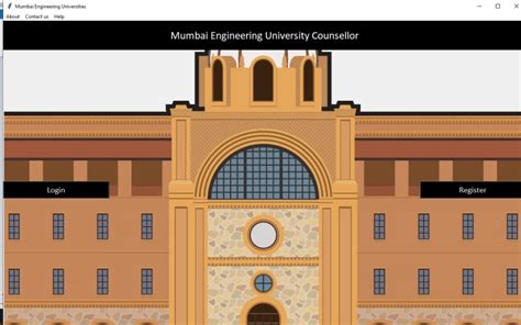 Python Program To University Counsellor App Using The Python Tkinter Kashipara