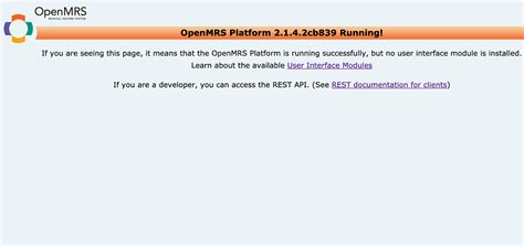 Not Loading UI Modules Issue Bahmni Bahmni Docker GitHub