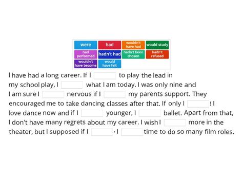 Conditionals Wish If Only Закончите предложение