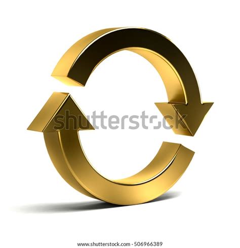 Rotate Arrows Concept Cycle Loop Continuous Stock Illustration 506966389