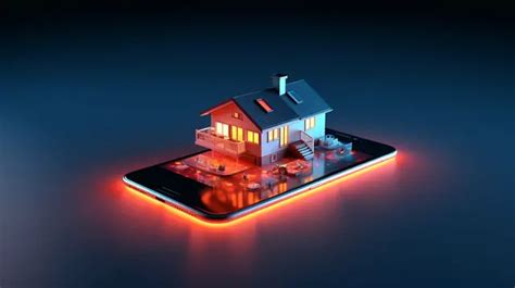 Innovative Smart Home Control Empowering You From Your Smartphone Background Home Automation