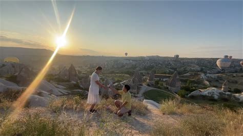 카파도키아에서 나랑 결혼해줄래 깜짝 프로포즈 L 국제커플vlog Youtube