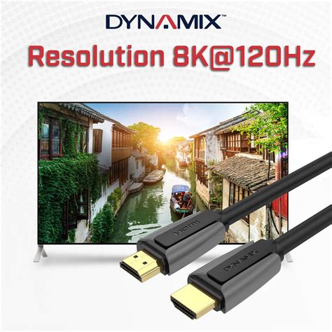 Dynamix C Hdmi48g 1 1m Hdmi21 Ultra High Speed 48gbps Cable