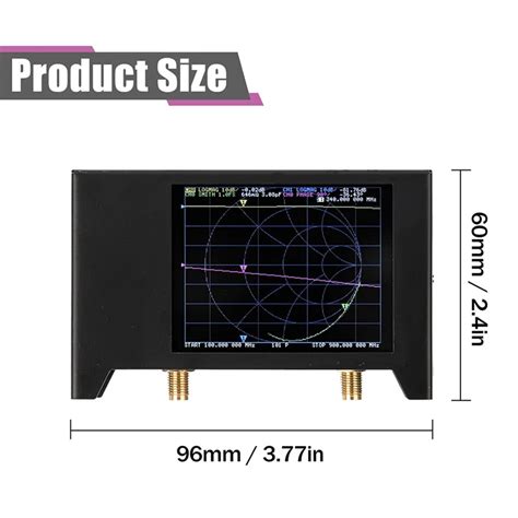 Nanovna V2 3g Vector Analyzer Network With 2 8 Inch Tft Touch Screen Saa2 Shortwave Antenna