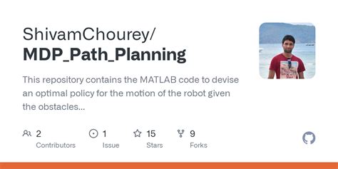 GitHub ShivamChourey MDP Path Planning This Repository Contains The MATLAB Code To Devise An