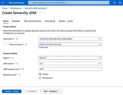 Deploy A Semarchy Xdm Instance In Azure Semarchy Xdm Documentation