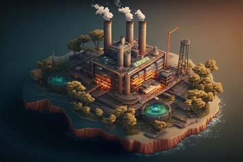Premium AI Image Generative AI Sustainable Development And Renewable Energy Concepts