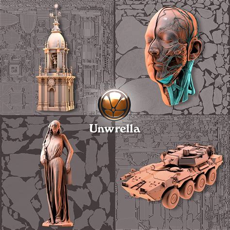 Unwrella Optimal Automatic Unwrapping Unwrella Is An Automatic Unwrapping Plugin For 3dsmax