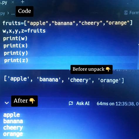 Roshni Ojha On Linkedin Unpack A Collection In Python If You Have A Collection Of List…