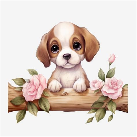 Cute Watercolor Beagle Dog Clipart By Hassan Hart On Deviantart