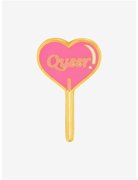Queer Lollipop Enamel Pin Hot Topic