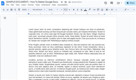 How To Delete Google Docs Sheets For Marketers