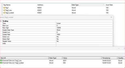 Solved Scaling Tags In Kepware Confugration Ptc Community