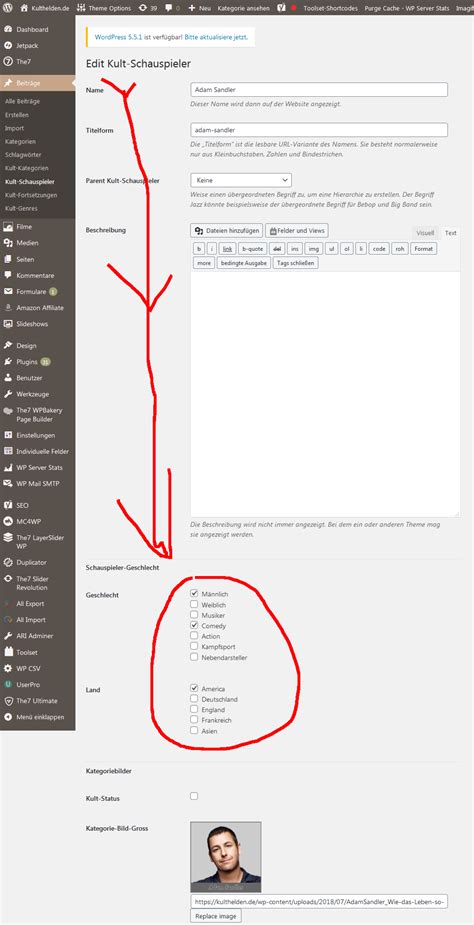 filter for types custom fields of a taxonomy in views toolset