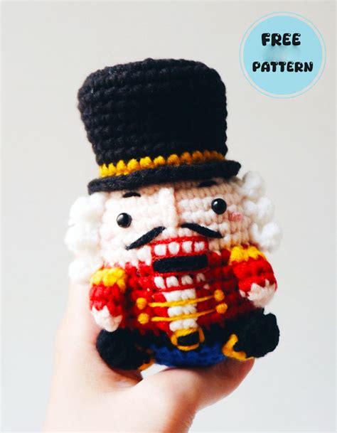 Amigurumi Nutcracker Christmas Doll Free Pattern 1 Free Amigurumi Patterns