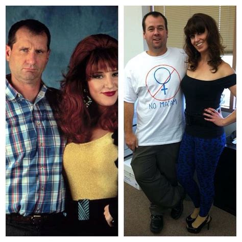 Spooky Halloween Couple Costume Al Peg Bundy