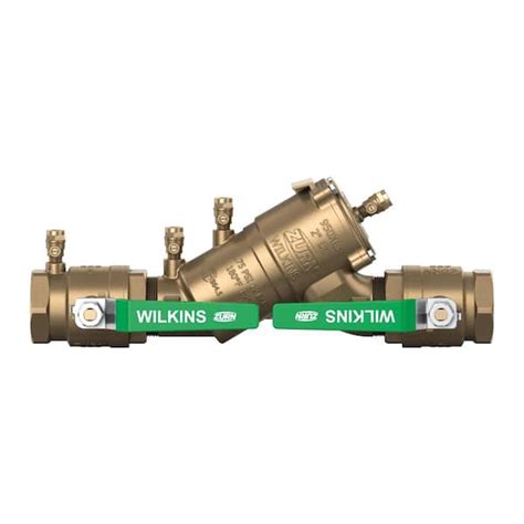 Wilkins 1 1 2 In 950xl3 Double Check Backflow Preventer 112 950xl3 The Home Depot