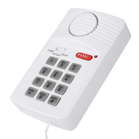 security keypad door alarm system 3 settings with vicedeal