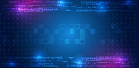 디지털 통신 데이터 보호 하이테크 프리젠 테이션 과학 표지 추상 파란색 미래 배경 이루어져 있는 와 인쇄 회로 기판 사각형 와