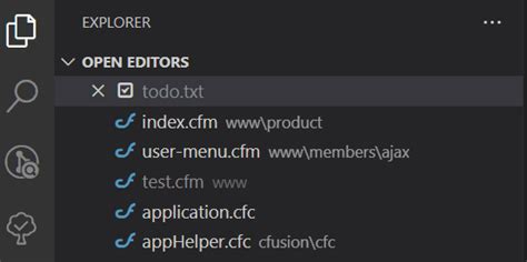 Open Editors Pane Closes Wrong File When Clicking The Close Icon