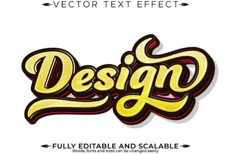 Editable Text Effect Template Font Style Graphic By Na Creative