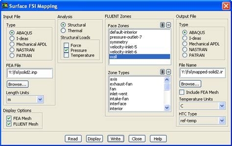 Ansys Fluent 12 0 Users Guide 34 1 66 File Fsi Mapping Surface