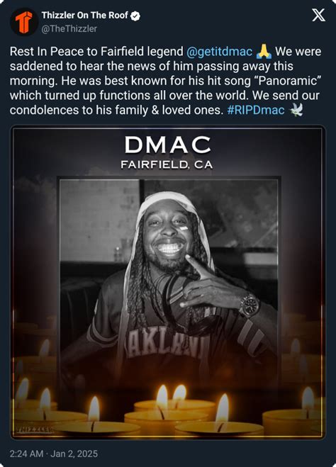 rapper getitdmac aka dmac believed to have passed away on new year s day