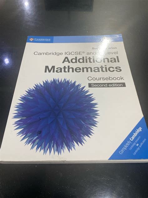 Igcse Add Math Textbook Hobbies And Toys Books And Magazines Textbooks On Carousell