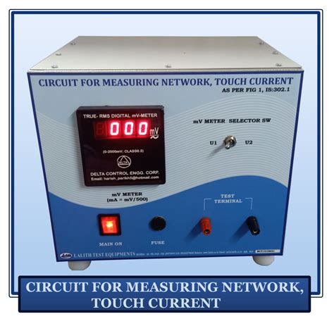 Circuit For Measuring Network Touch Current
