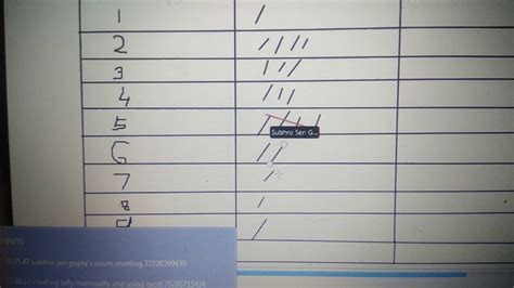 Understanding Tally Marks Both Manually And Using EXCEL YouTube