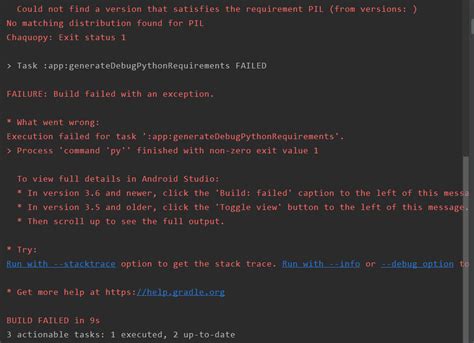 Process Command Py Finished With Non Zero Exit Value 1 · Issue 269